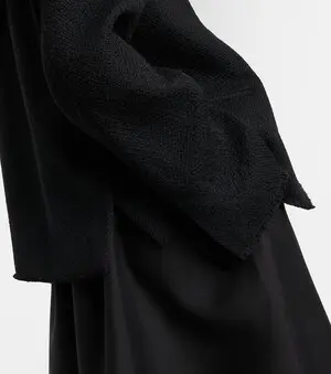 TOTEME Fluid Wool-blend Jacket - Black