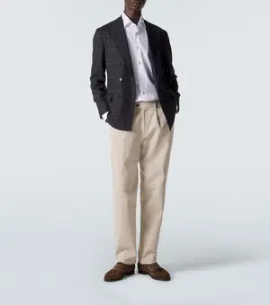 Kiton Cotton Poplin Shirt