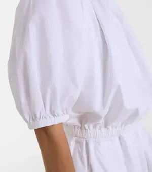 PATOU Gathered Cotton Top