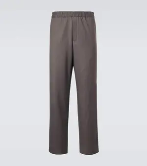 THE ROW Ari Wide-leg Wool Pants