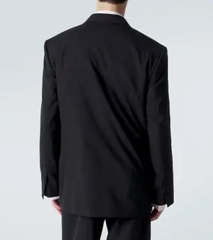 THE ROW Mazzy Double-breasted Wool Blazer