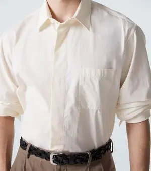 THE ROW Marek Cotton Shirt