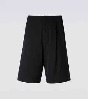 THE ROW Sayed Wool Shorts