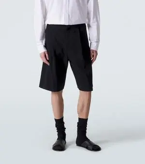 THE ROW Sayed Wool Shorts