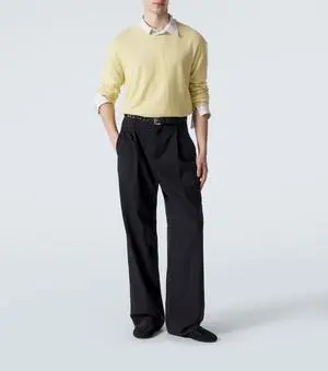 THE ROW Casas Cashmere Sweater - Yellow