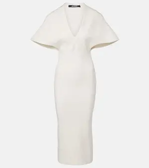 Jacquemus Knitted Midi Dress