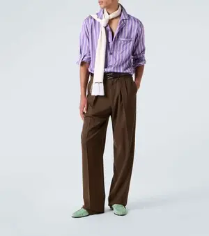TOM FORD Wool Straight-leg Trousers