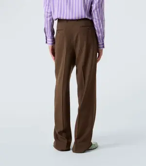 TOM FORD Wool Straight-leg Trousers