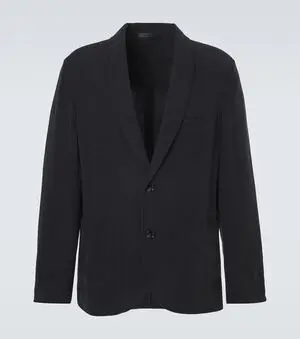 Giorgio Armani Single-breasted Blazer - Black