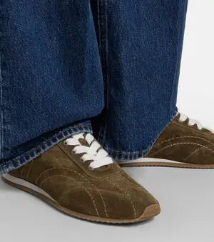TOTEME Suede Sneakers - Green