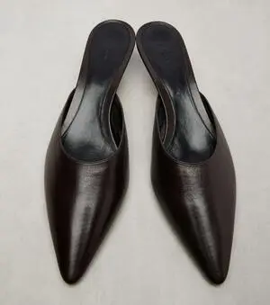 THE ROW Liisa Leather Mules