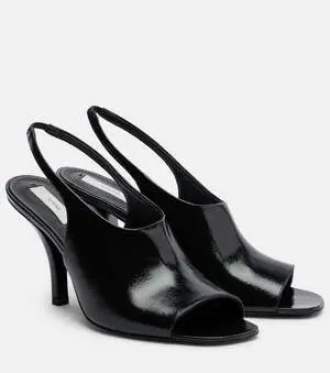 TOTEME Leather Slingback Sandals