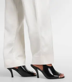 TOTEME Leather Slingback Sandals