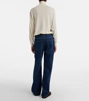THE ROW Finbar Wide-leg Jeans