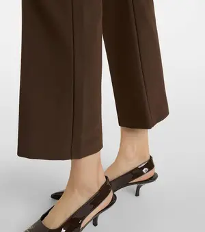 Vince Niki Cropped Pants - Brown