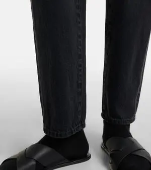 THE ROW Booker Low-rise Straight Jeans