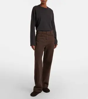 THE ROW Finbar Wide-leg Jeans
