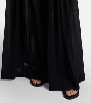 THE ROW Berenice Wide-leg Pants - Black