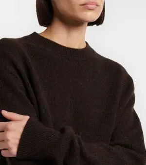 THE ROW Noval Cashmere Sweater - Brown