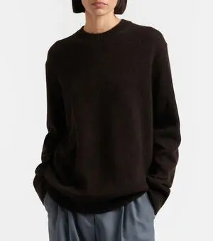 THE ROW Noval Cashmere Sweater - Brown