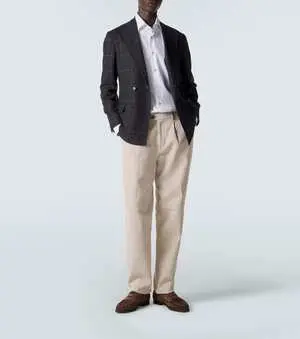 Kiton Cotton Poplin Shirt - White