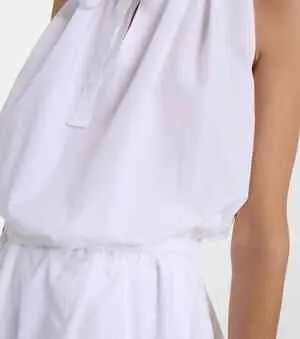 PATOU Gathered Cotton Top