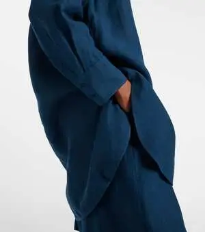 ERES Mignonette Linen Shirt - Blue