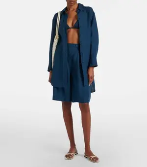 ERES Mignonette Linen Shirt - Blue