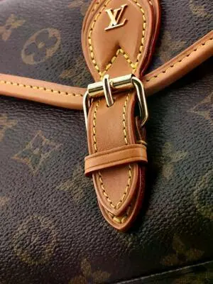 LOUIS VUITTON Ivy Handbag Monogram Canvas Satchel