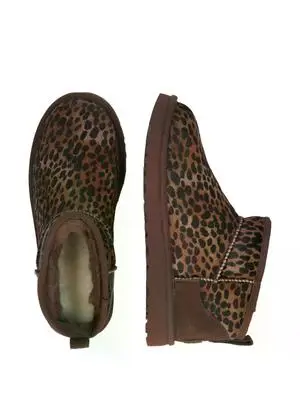 UGG Leopard Print Mini Boots