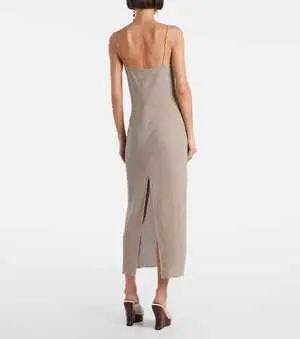 Magda Butrym Appliqué Midi Dress