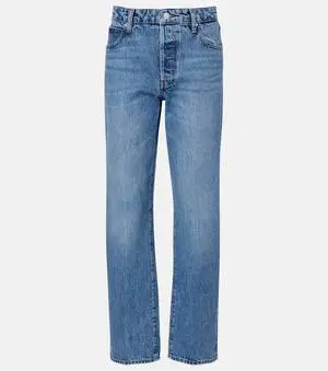 FRAME Essential Straight Leg Jeans