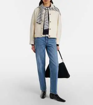 FRAME Essential Straight Leg Jeans