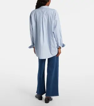 FRAME Low Rise Le Slim Palazzo Wide-leg Jeans - Blue