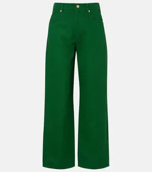 Max Mara Onorata Wide-leg Pants - Green