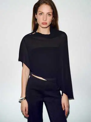 REFORMATION Lilibeth Cape - Black