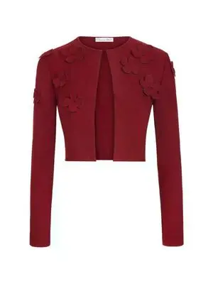 Oscar De La Renta Frill Cardigans For Women