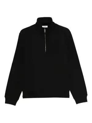 Sandro Cotton Zip-up Sweatshirt