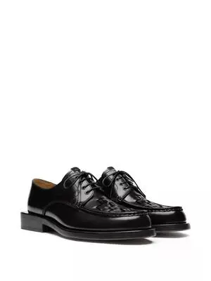 Jacquemus Woven Lace-up Derby Shoes