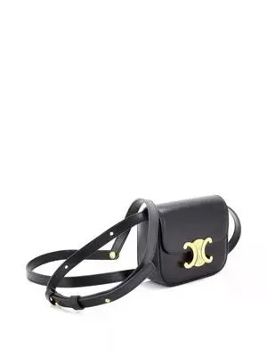 Celine Triomphe Mini Crossbody Bag In Smooth Calfskin