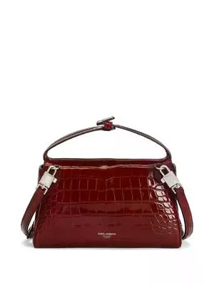 Dolce & Gabbana Vittoria Alligator Crossbody Bag