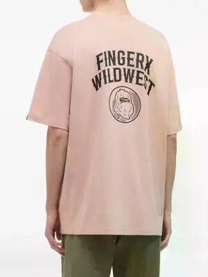 FINGERCROXX Logo-print T-shirt