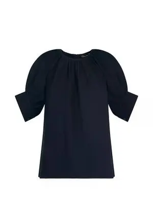 Oscar De La Renta Gathered Blouses