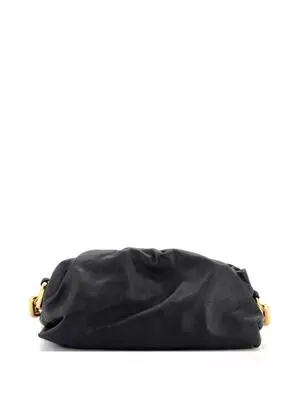 Bottega Veneta The Chain Pouch Leather Shoulder Bag - Black