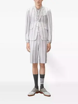 Thom Browne Striped Shorts - Grey
