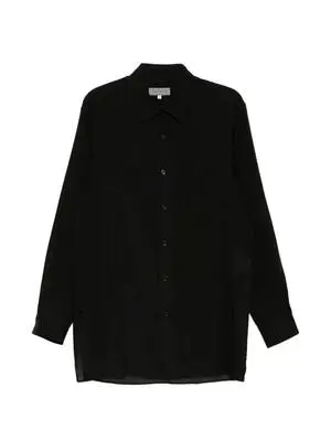 Yohji Yamamoto Long-sleeve Shirt - Black