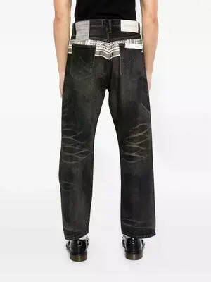 Yohji Yamamoto Nh Savage Five-pockets Jeans
