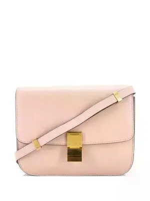 Celine Classic Box Bag Smooth Leather Medium - Pink