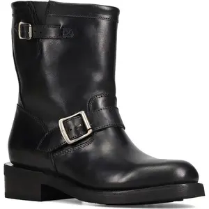 THE FRYE COMPANY Viv Short Engineer Boot - Black