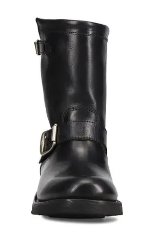 THE FRYE COMPANY Viv Short Engineer Boot - Black